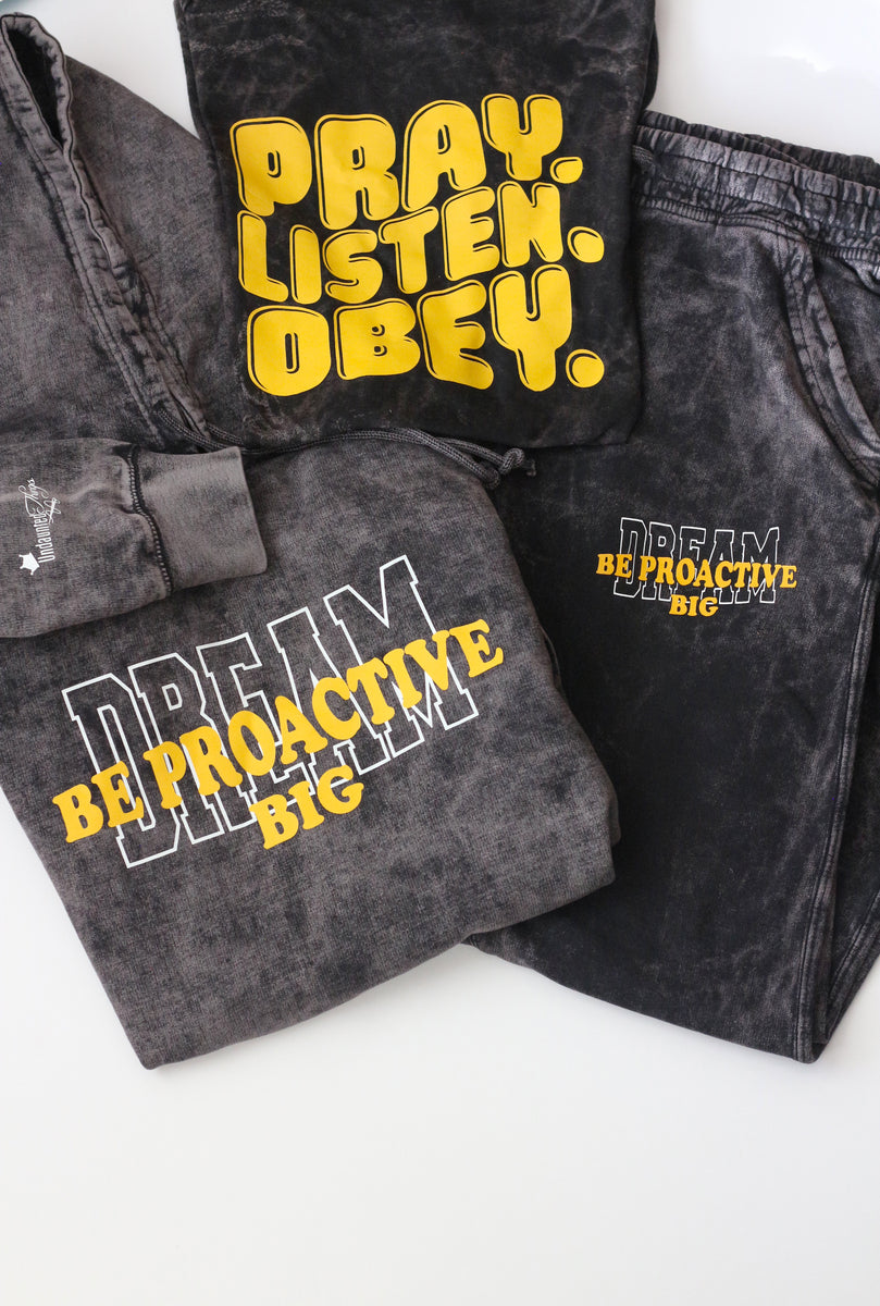 PRAY LISTEN OBEY COLLECTION – Undaunted Things